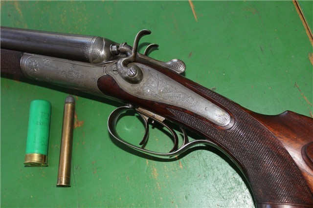 Vintage Outdoors: Double Rifle Shotgun Ferlach Austrian Combination ...
