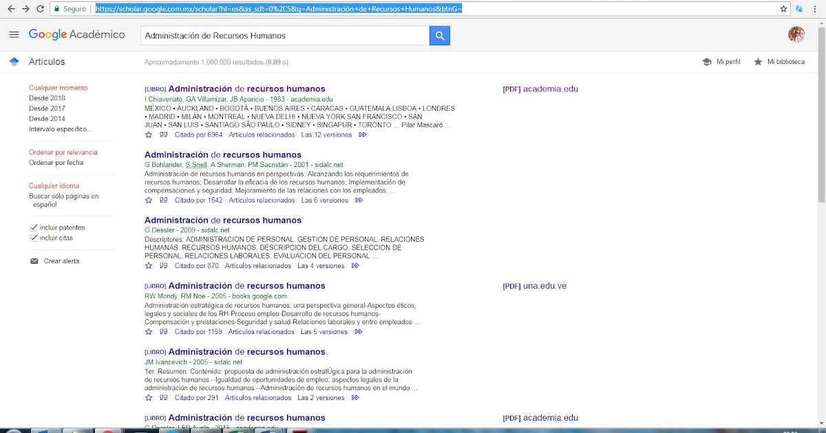 Bienvenidos: Selección y recopilación de información.
