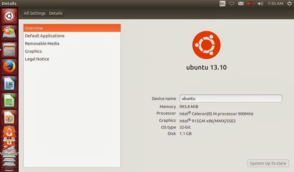 Massimo's Blog: Test drive : Ubuntu 13.10 “Saucy Salamander” (Nightly ...