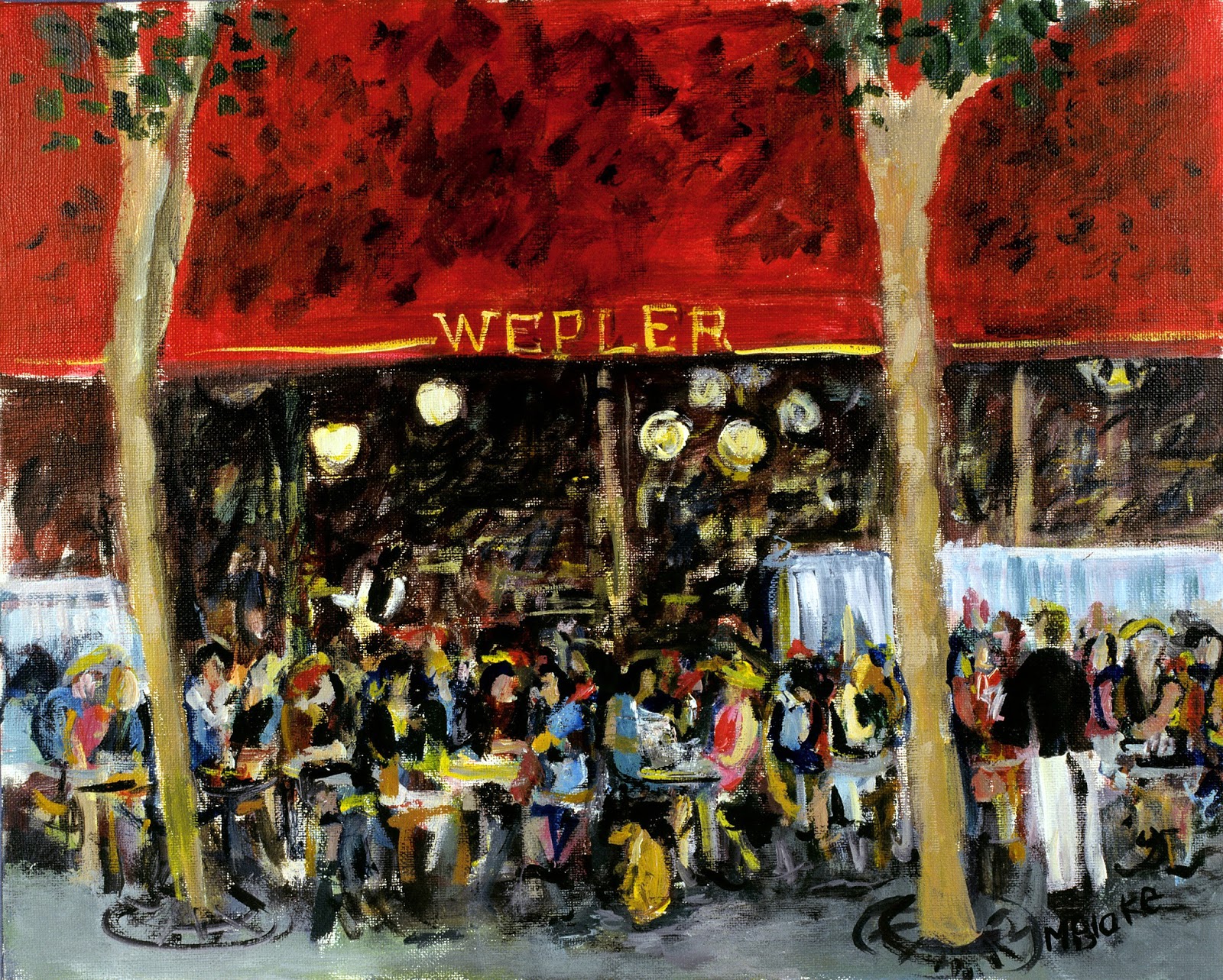 PAINTING PARIS: July 2017