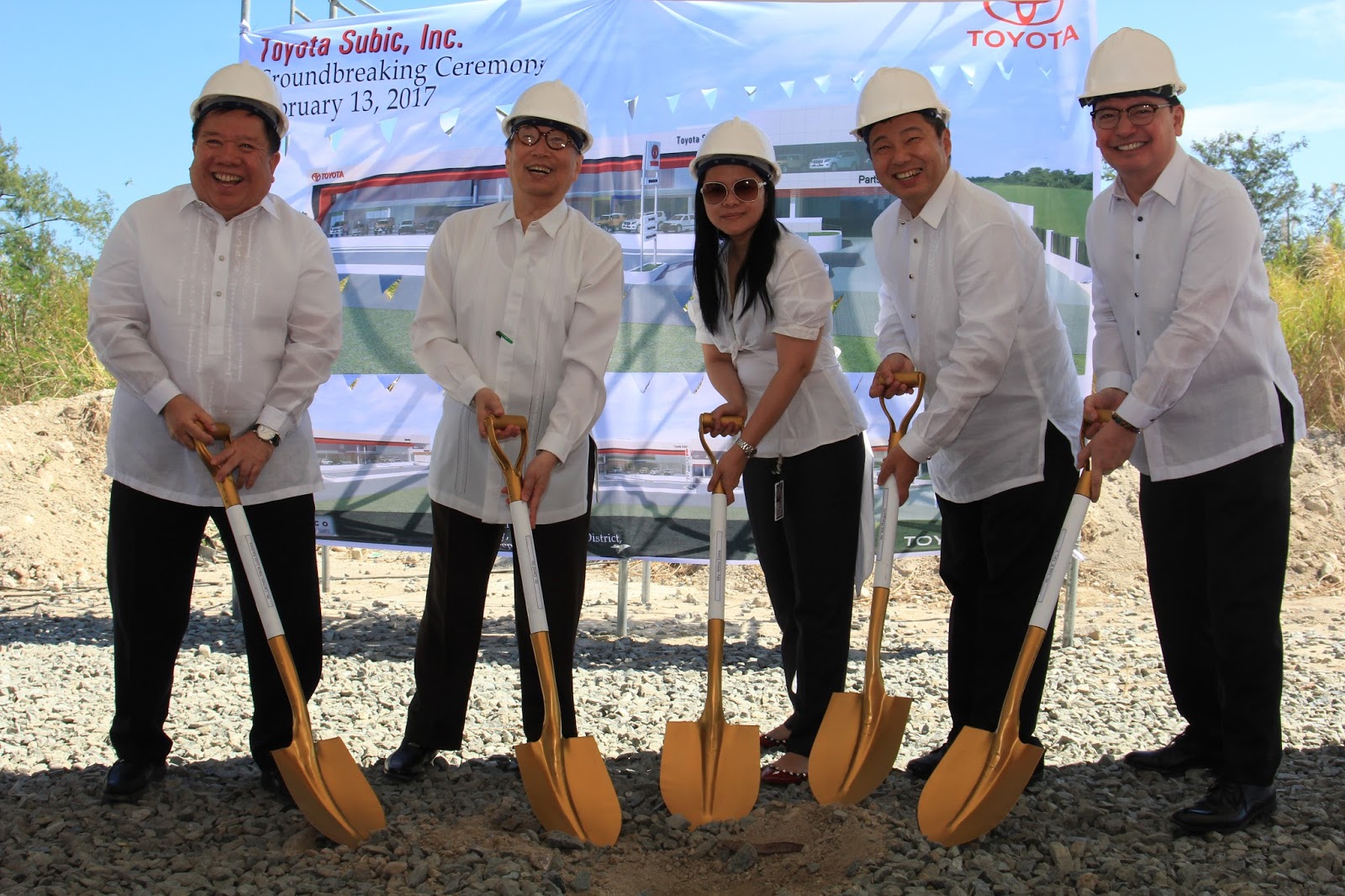 Toyota dealership breaks ground in Subic Bay | SubicNewsLink