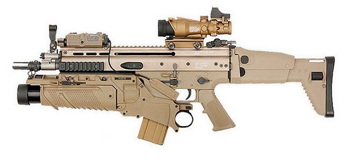 Senjata masa lalu dengan masa sekarang : FN Scar