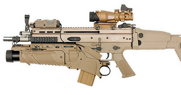Senjata masa lalu dengan masa sekarang : FN Scar