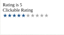 Make It Easy: Rating stars in angular js using directive