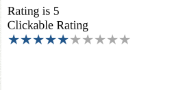 Make It Easy: Rating stars in angular js using directive