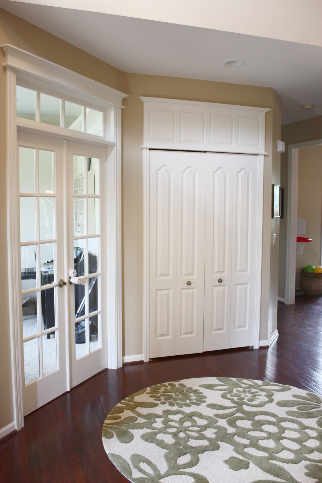 The Yellow Cape Cod: How To Make Doors Appear Taller