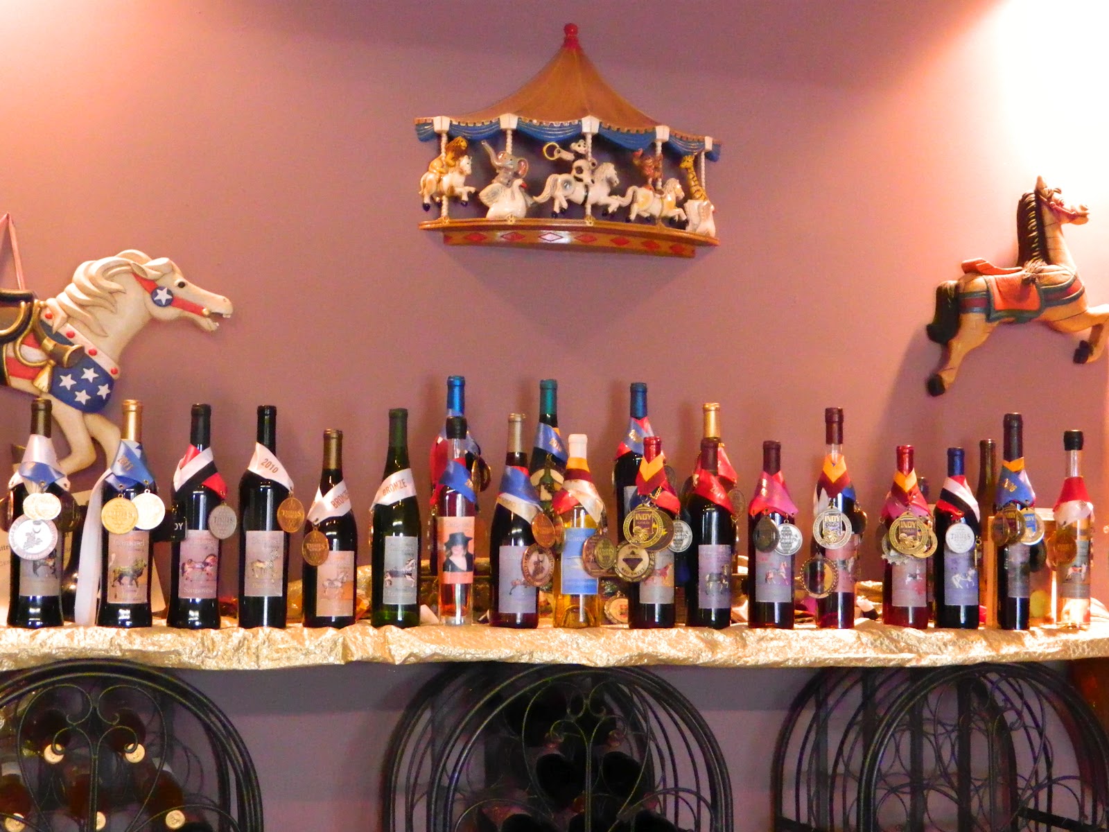 Our Grape Adventures: Carousel Winery - Bedford, IN