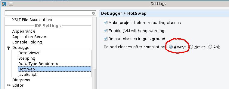 Thoughts On Software Development Hot Deployment With Intellij Idea