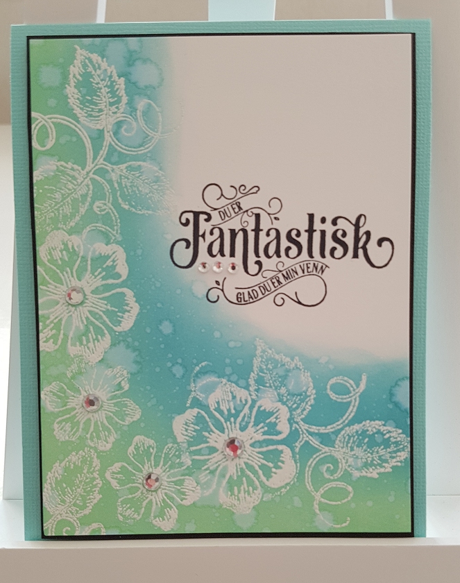 Påske/vår/vennskapskort... med Oxide - Scrappehjertet