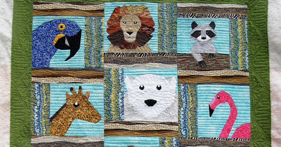 Vireya's Blog: Zoo Animals Quilted