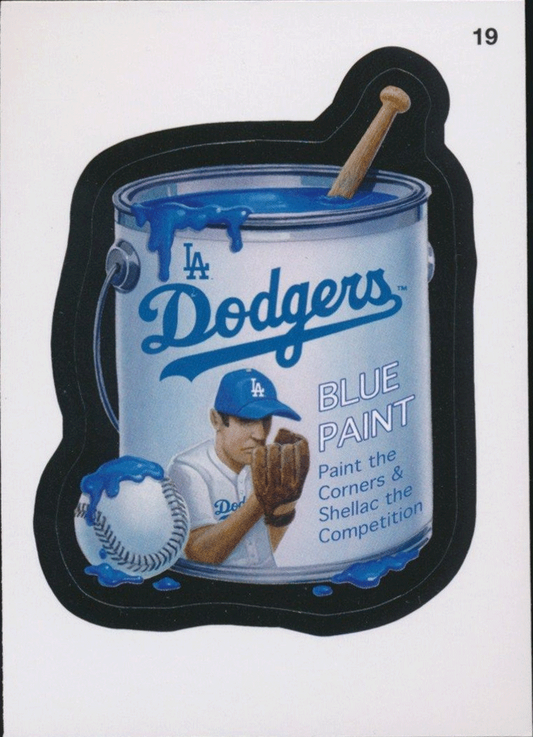 Dodgers Blue Heaven: 2016 Topps Wacky Packages - All the Dodgers Cards