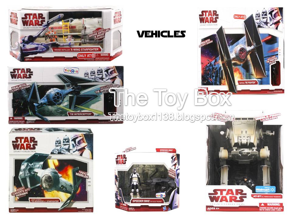 The Toy Box: Star Wars - The Legacy Collection (Collection I and II ...