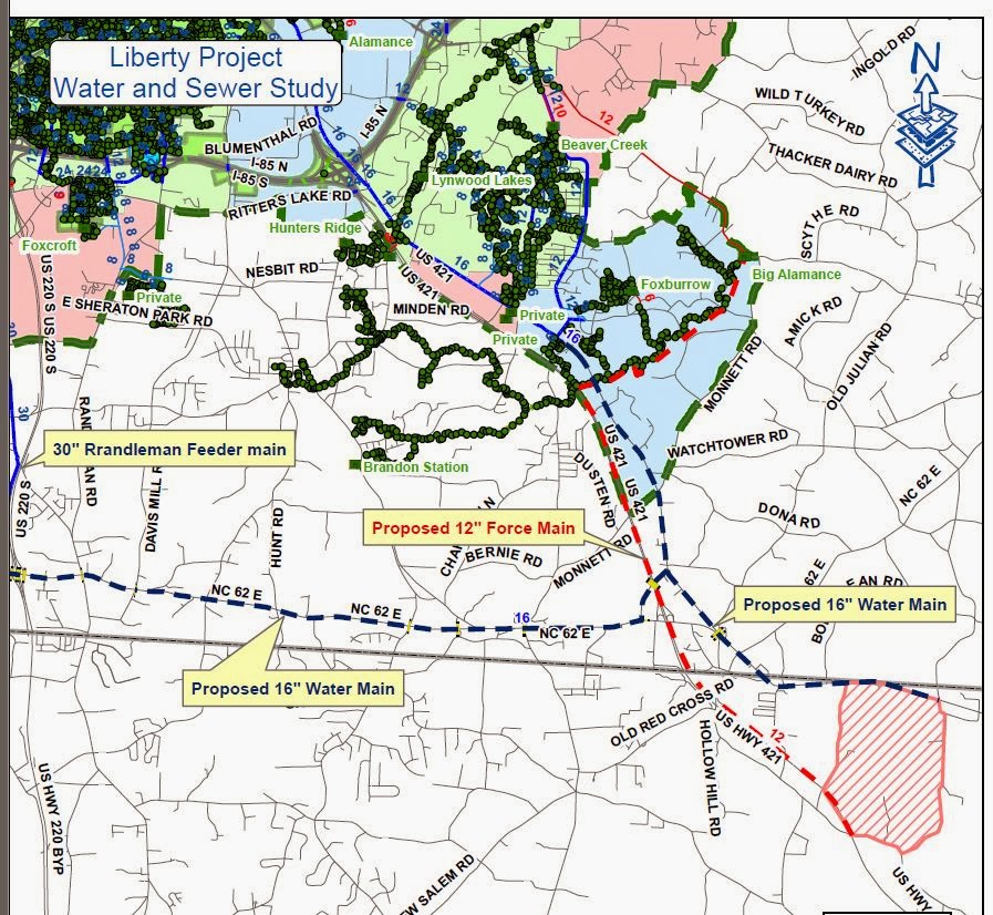 EzGreensboro News: Liberty Project, Project Haystack Water And Sewer ...