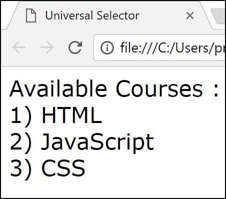 pnsoftwarestudies: Different Types of Selectors in CSS. Difference ...