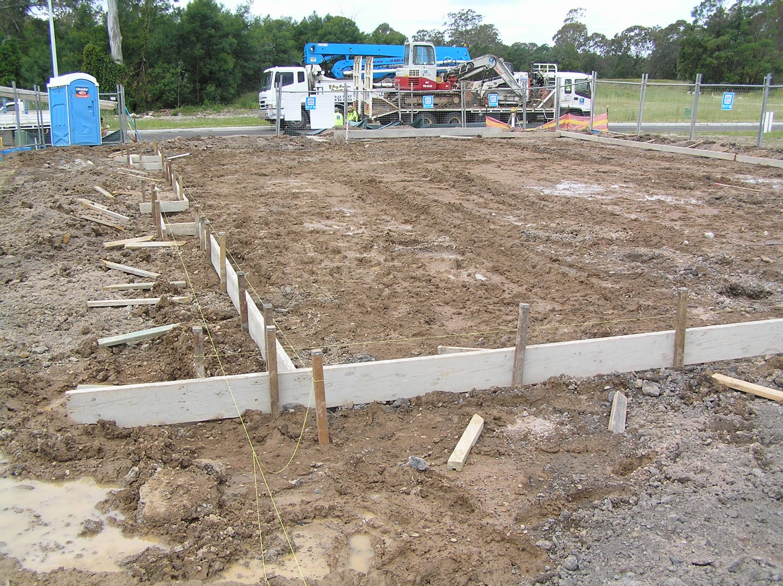 Sandsbury Santorini: Piering, Formwork and Plumbing Complete