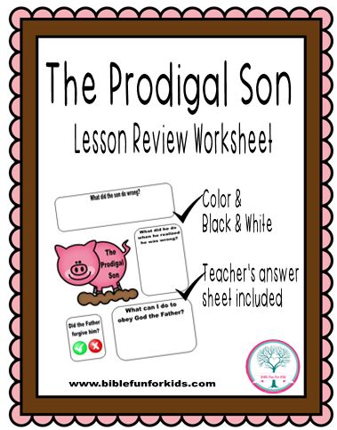 Cathy's Corner: The Prodigal Son | Bible Fun For Kids