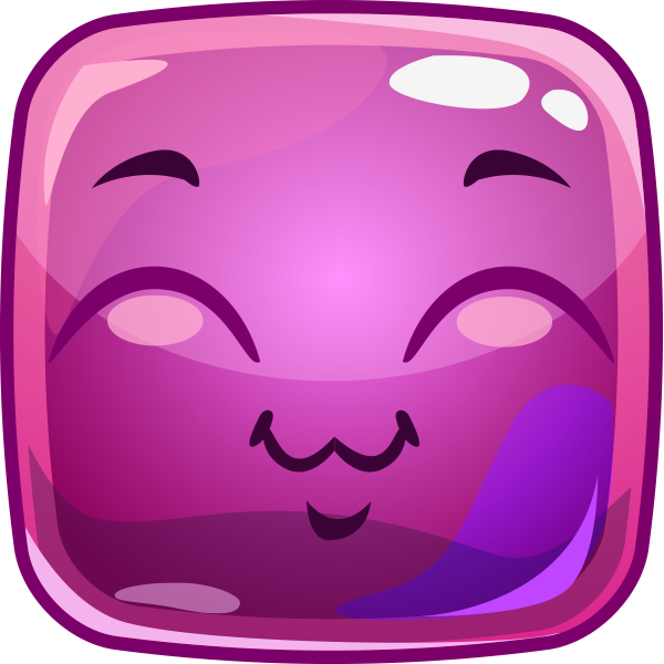 Purple Smiling Face | Symbols & Emoticons