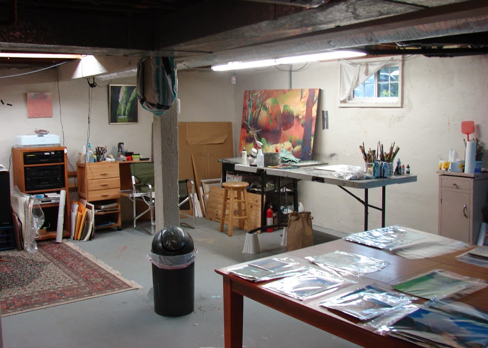 Painter's Process - Randall David Tipton: Open Studio Demo - Storm over ...