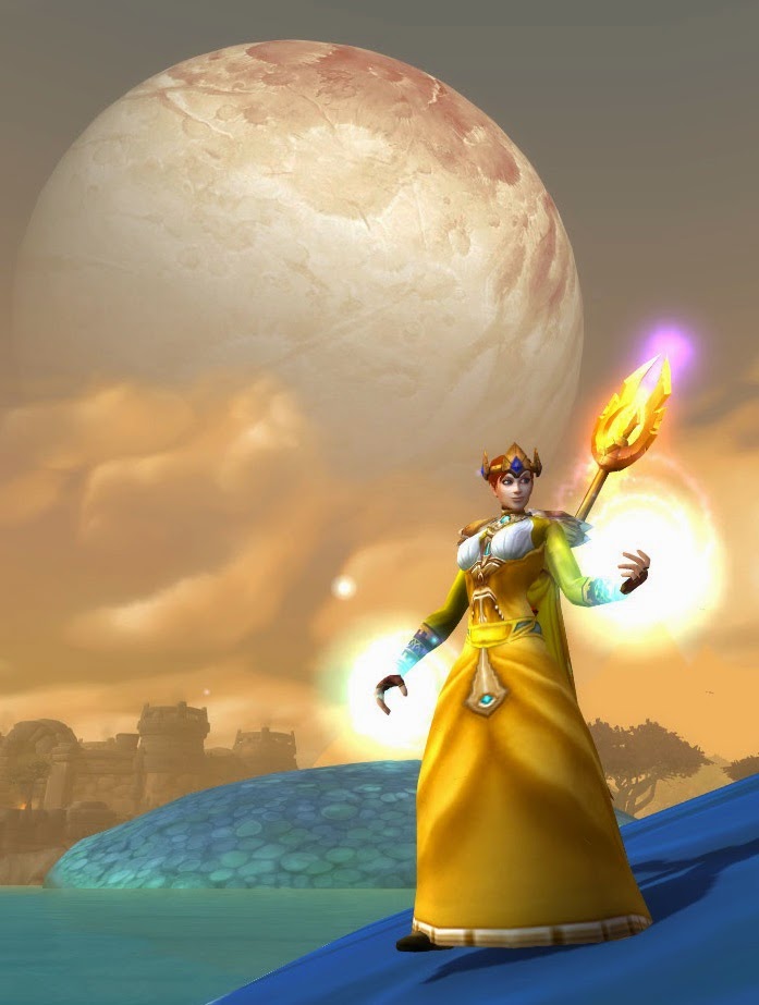 Mage Transmog Selfies (Human Female): More Yellow Mage Transmog Selfies ...