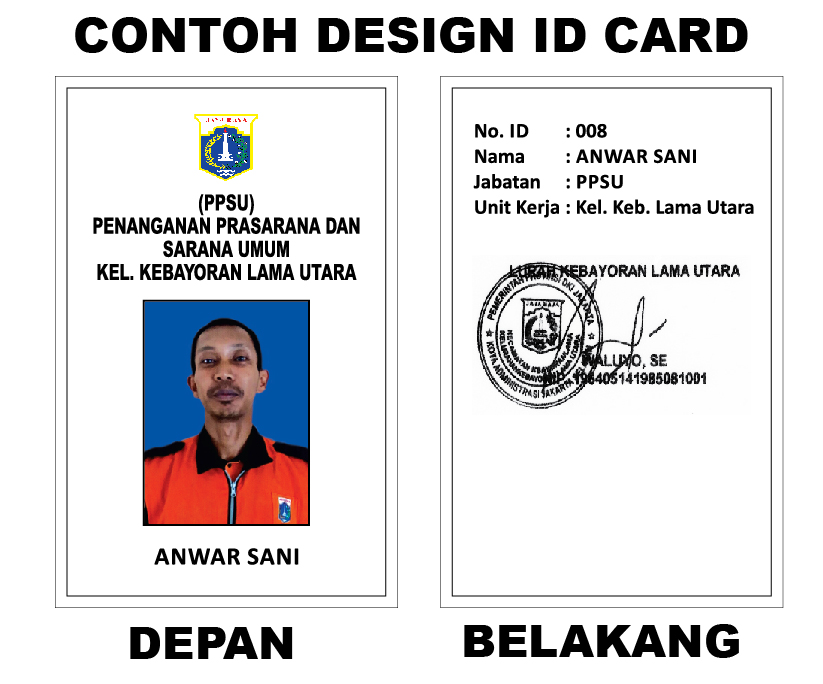 Contoh Id Card Siswa Contoh Trim My - Riset