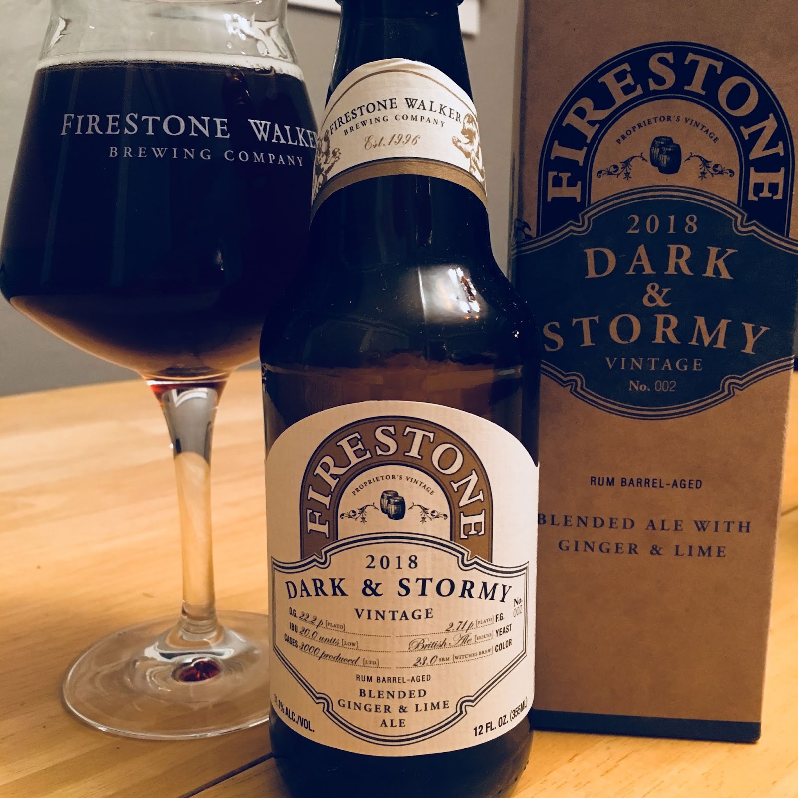A Crafty Look: Beer Blog: Firestone Walker Dark & Stormy