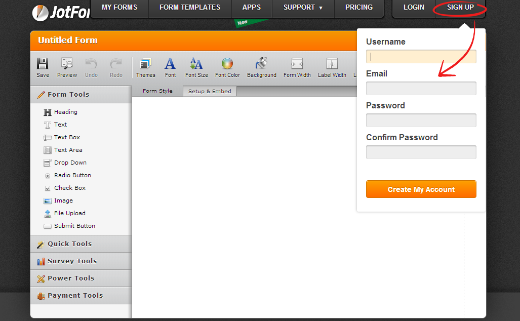 Asas Grafik & Tips Blog Dari Meja Durra M.Jamri: Bina Borang Online ...