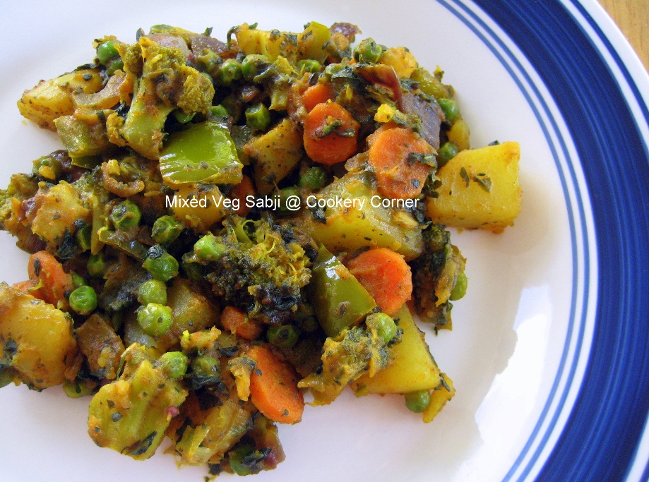 Mixed Vegetable Subzi