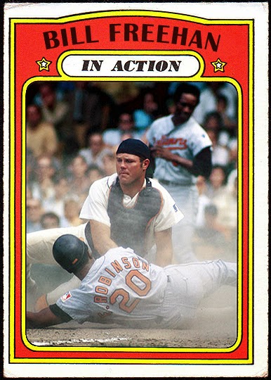 WHEN TOPPS HAD (BASE)BALLS!: MISSING IN ACTION-"IN ACTION" #14: 1972 ...