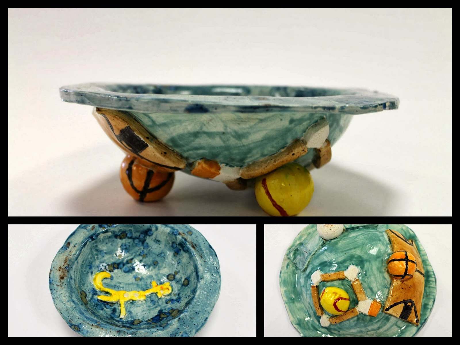 Art Room 104: Finished Slump/Hump Mold Projects