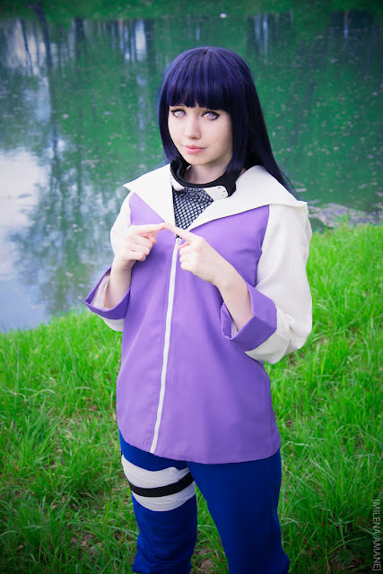 Hinata Cosplay Costume Delphine Ahegao Lewd Bandagueifaes