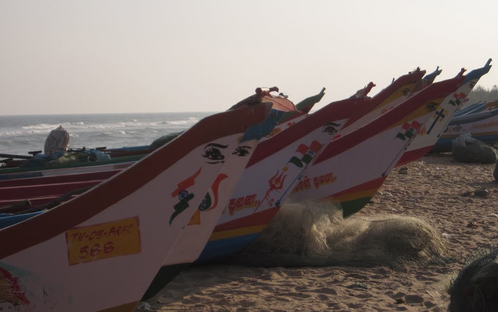 Tamilnadu Tourism: Marakkanam Beach, Villupuram