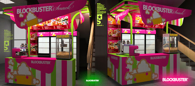 DDsDesign | POS design (Point Of Sale design): Blockbuster | Сеть снэк ...