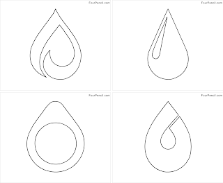 Four Coloring: Free printable Tear coloring pages for kids
