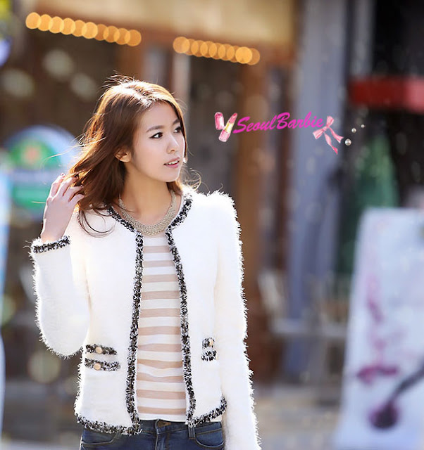 Belle-De-Lis: Chanel Style Fur Jacket