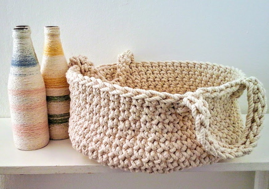 How I made my Rope Basket By Miabo Enyadike