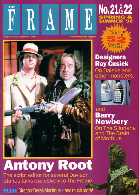 STARLOGGED - GEEK MEDIA AGAIN: 1987: DOCTOR WHO - THE FRAME FANZINE ...