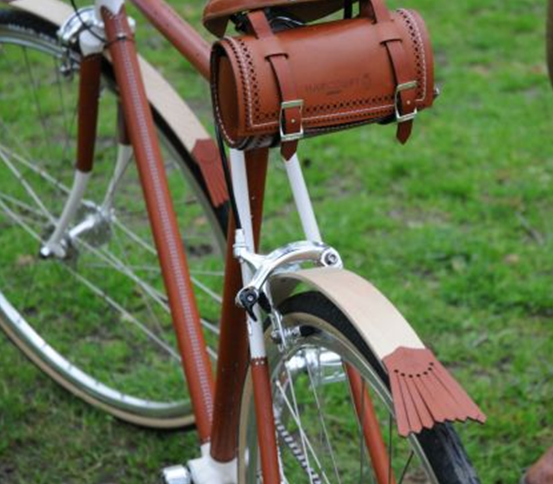 Spend Like A King: Diamond-Studded Leather Luxury Bicycle For Sale