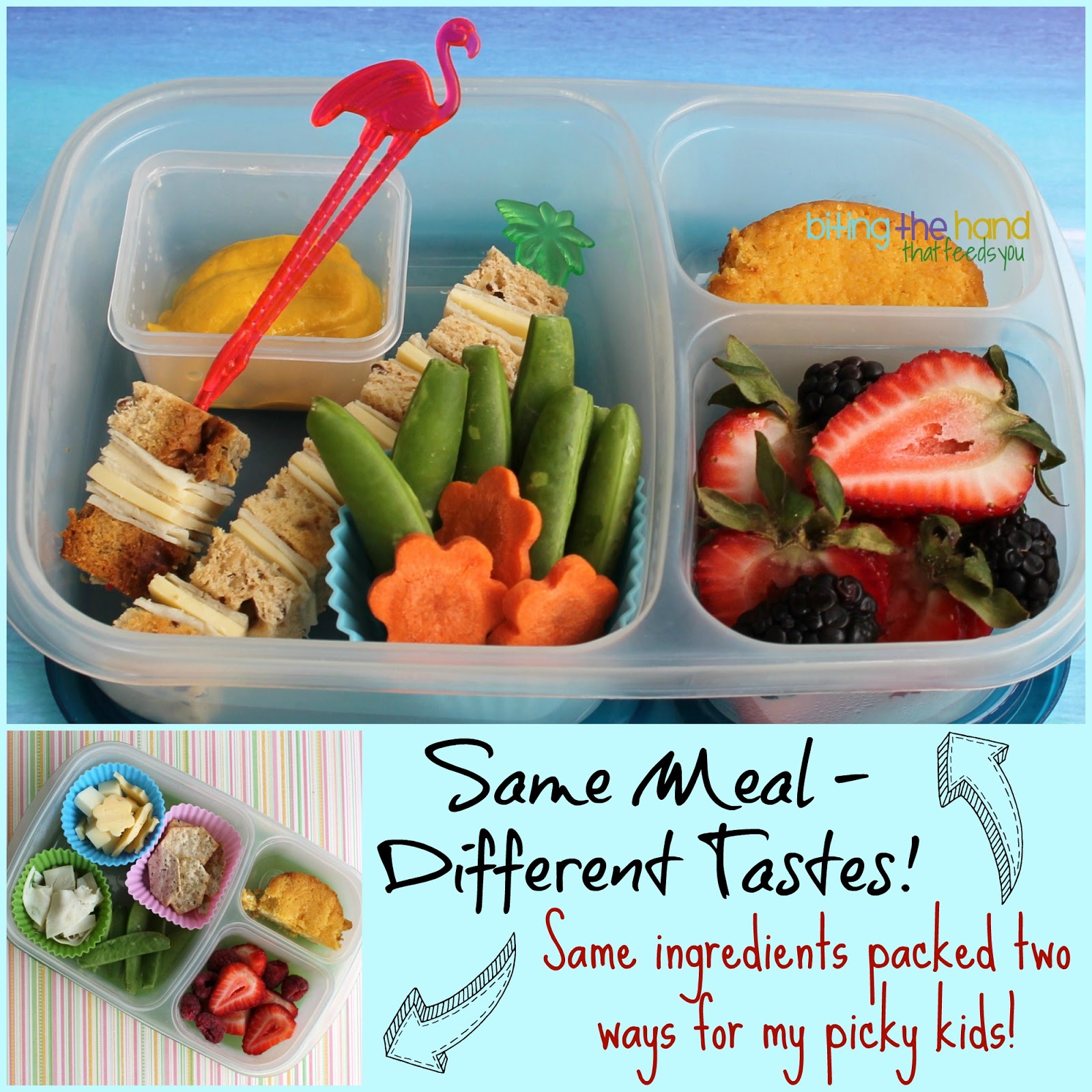 Biting The Hand That Feeds You: Same Ingredients - Served Two Ways!