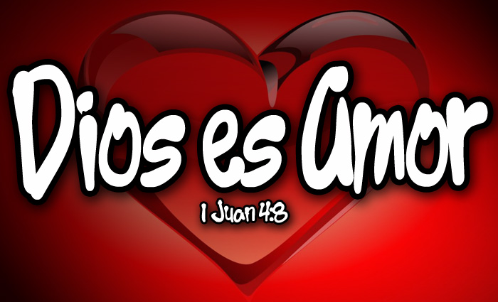 Imagen Dios es Amor - 1 Juan 4:8 ~ Imagenes cristianas
