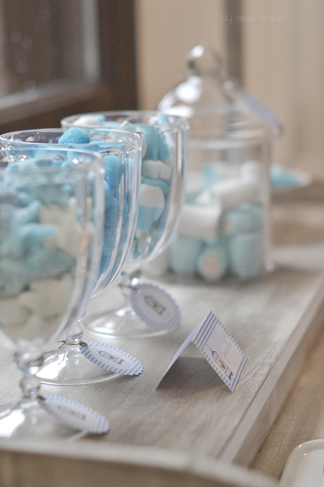 En azul y blanco | Na Lua Dulce