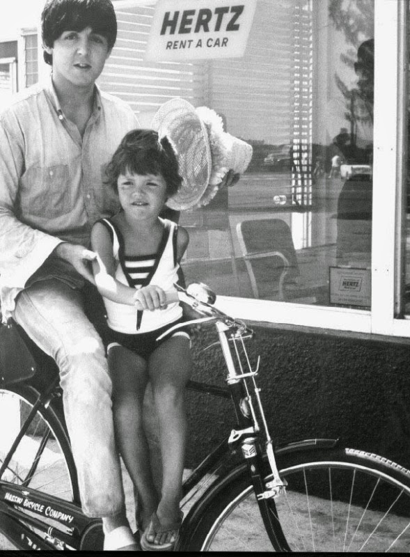 Meet the Beatles for Real: Beatles on bikes