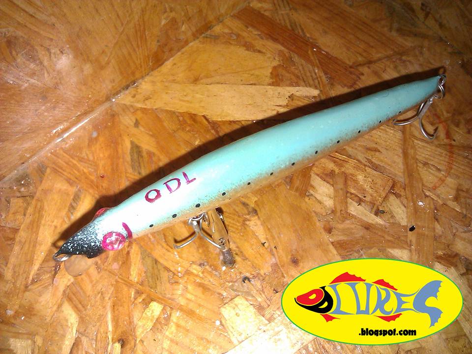 El mundo de od lures: Señuelo Od Lures S. Asasino 140 mm color sardina.