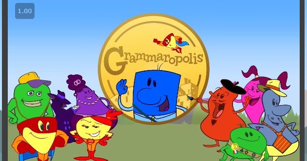 Educalud: Grammaropolis - Web para aprender gramática para niños