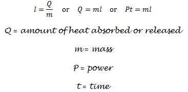 PHYSICS: FORM 4: 4.3 UNDERSTANDING SPECIFIC LATENT HEAT