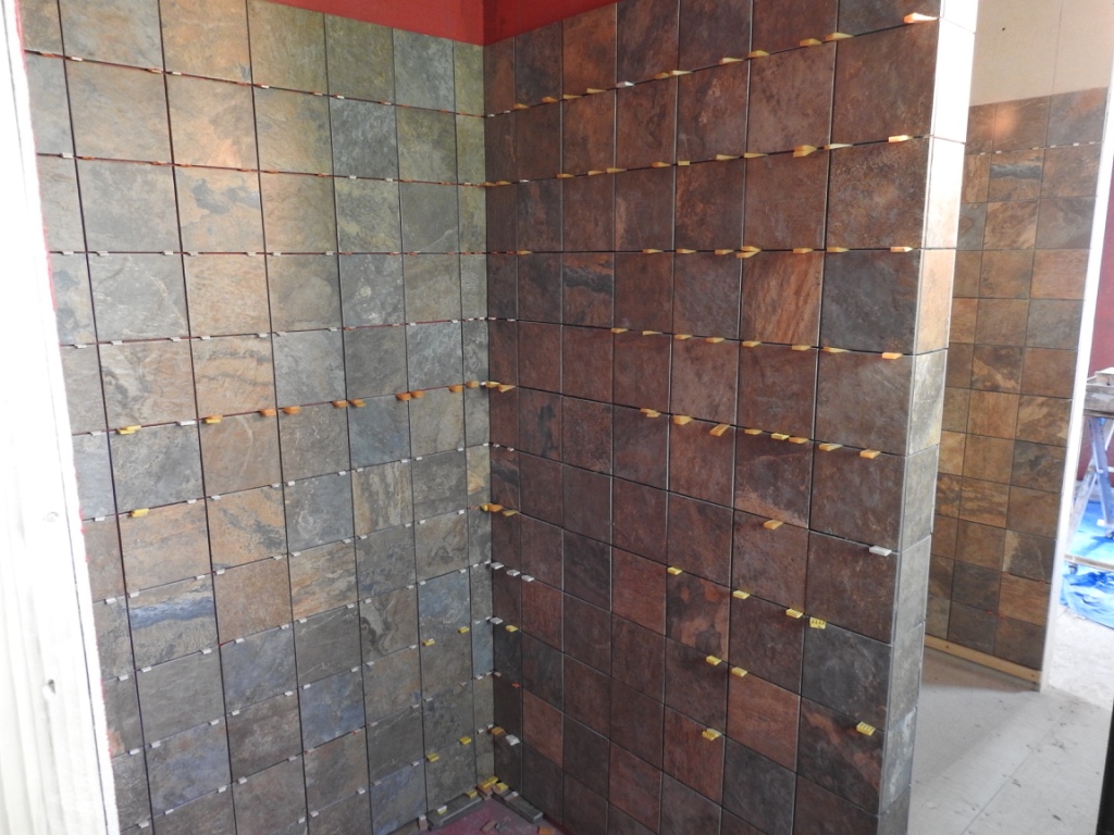 Ajijaakwe: More tile; window sills; prep for plaster & septic. Shares ...