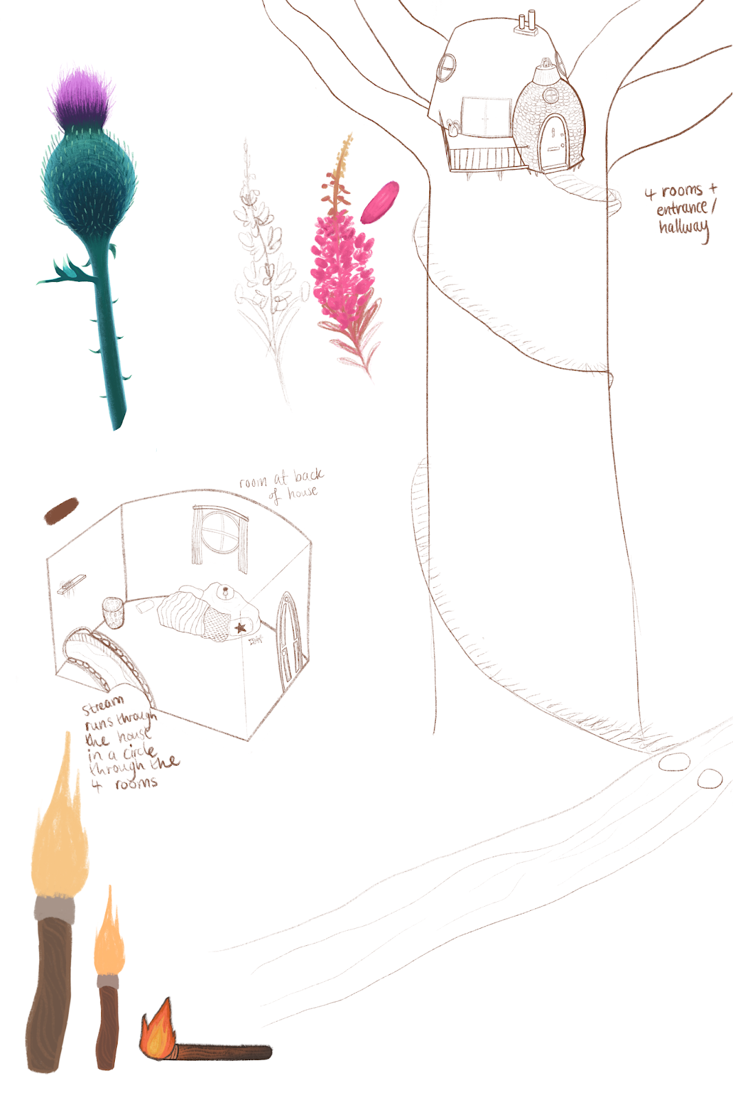 Animation Layouts and Environmental Asset design