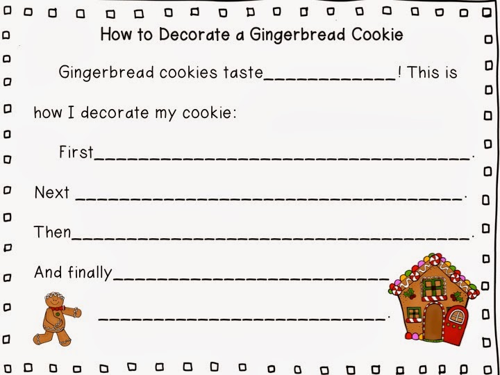 Read~Write~Create : How to Decorate a Gingerbread Cookie