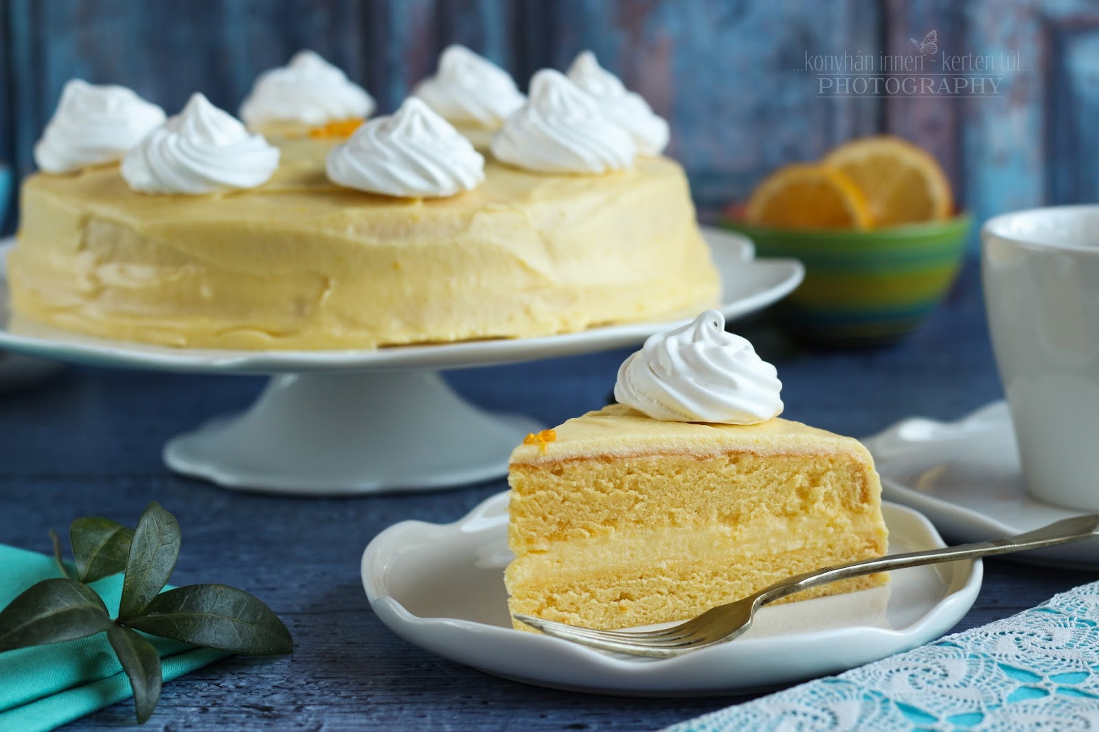 ...konyhán innen - kerten túl...: Citromtorta