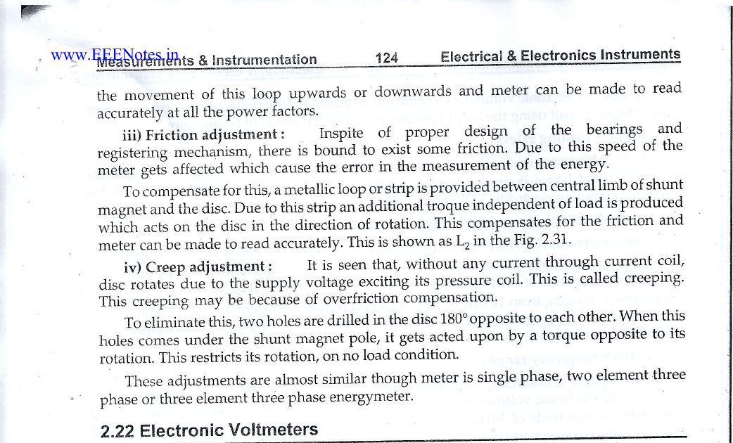 Voltmeters - Measurements and Instrumentation Notes ~ Vidyarthiplus (V+ ...