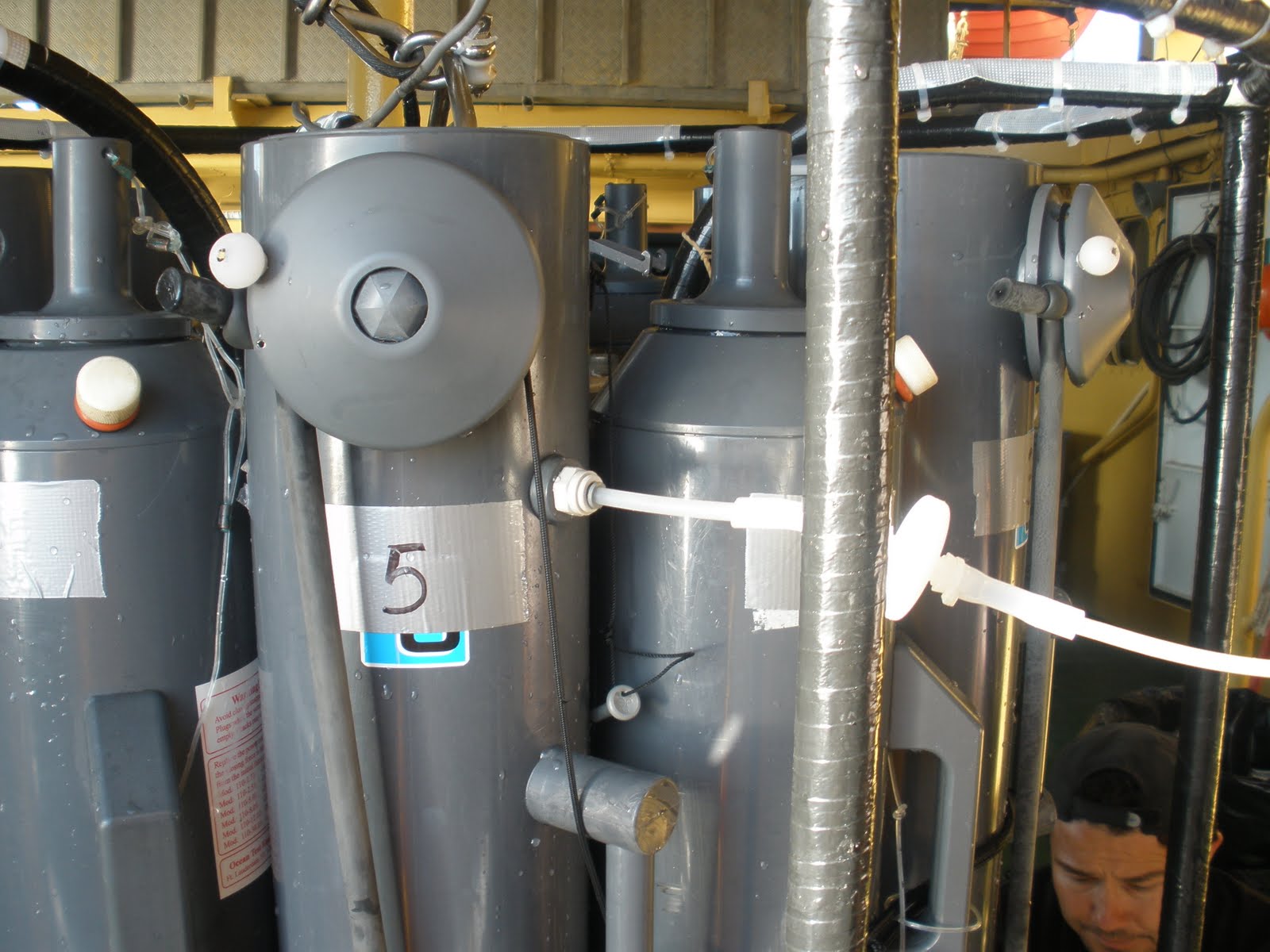 Agua de mar: Botella Go-Flo